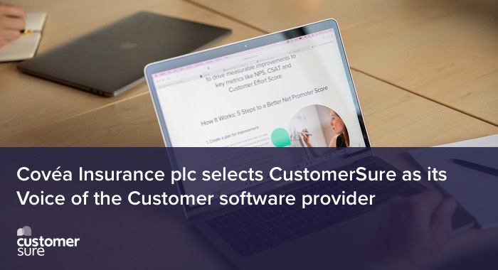 Covéa Insurance selects CustomerSure as its VoC provider